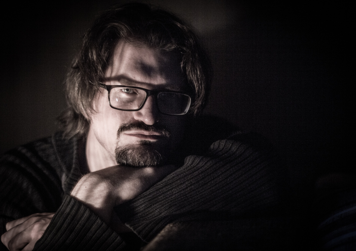 Man in Low Light – Advanced Reality Imaging